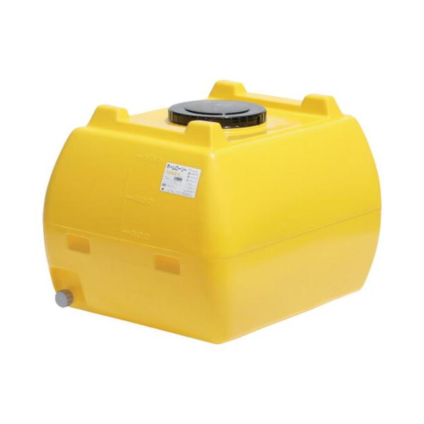 ※北海道・沖縄・離島への配送は、別途送料を申し受けます。《仕様》●容量：500L●肉厚：4.5mm●マンホール径：320mm●幅：870mm●奥行：1070mm●高さ：760mm●重量：16.0kg●色：黄(フタは黒色のみ)※マンホールはネ...