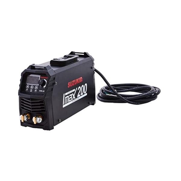 《仕様》●本体寸法：幅125×奥行395×高さ212mm●質量：5.1kg●定格入力電圧：単相 200V●定格周波数：50Hz・60Hz兼用●定格使用率：25%●適用溶接棒：φ1.4〜φ5.0●溶接可能板：厚鉄 1.2〜10.0mm、ステン...