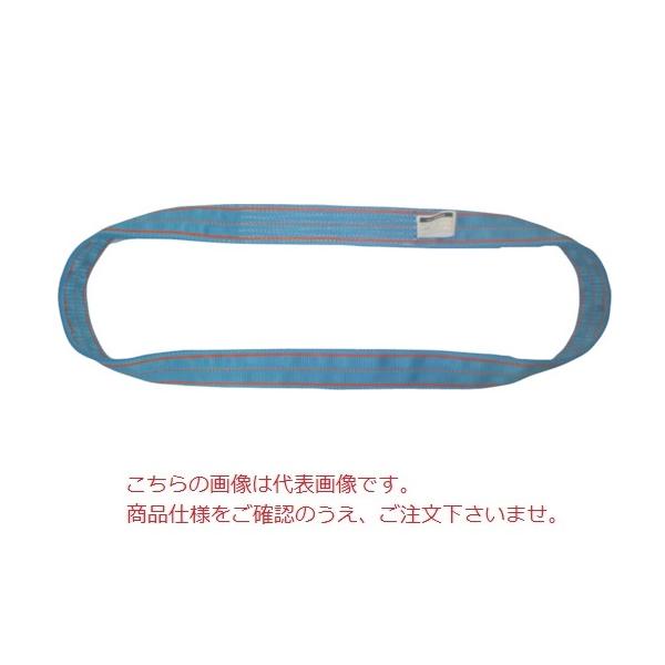 《仕様》●最大使用荷重：2t●長さ：0.5m●ベルト幅：25mm●厚さ：9mm●色：青色《特長》●JIS B 8818 IV等級ベルトスリング最高規格品です。●ベルトに織り込まれた白色の芯糸が顔を見せたら、危険信号です。直ちに使用を中止して...