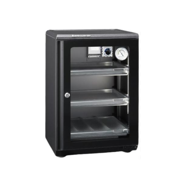 ※離島への配送は、別途送料を申し受けます。《仕様》●カラー：ブラック●庫内湿度：30〜50%RH●内容量：77L●定格電圧：AC100V(50/60Hz)●電源コード：長さ 2m●プラグ形状：2Pプラグ●棚：(引出し棚内寸)W345×H35...