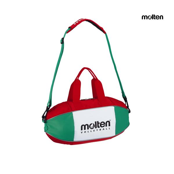 molten モルテン バレーボール ボールバッグ 2個入れバレーボール2個収納可能なボールバッグです。両面にパッドを内蔵、体への衝撃を和らげ、型崩れも防ぎます。素材：ナイロンサイズ：幅67×高さ22×奥行22cm             ...