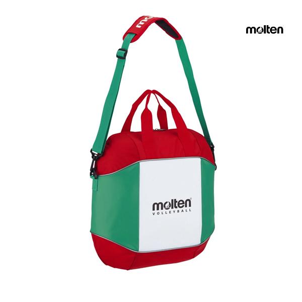 molten モルテン バレーボール ボールバッグ 4個入れバレーボール4個収納可能なボールバッグです。両面にパッドを内蔵、体への衝撃を和らげ、型崩れも防ぎます。素材：ナイロンサイズ：幅45×高さ45×奥行22cm             ...