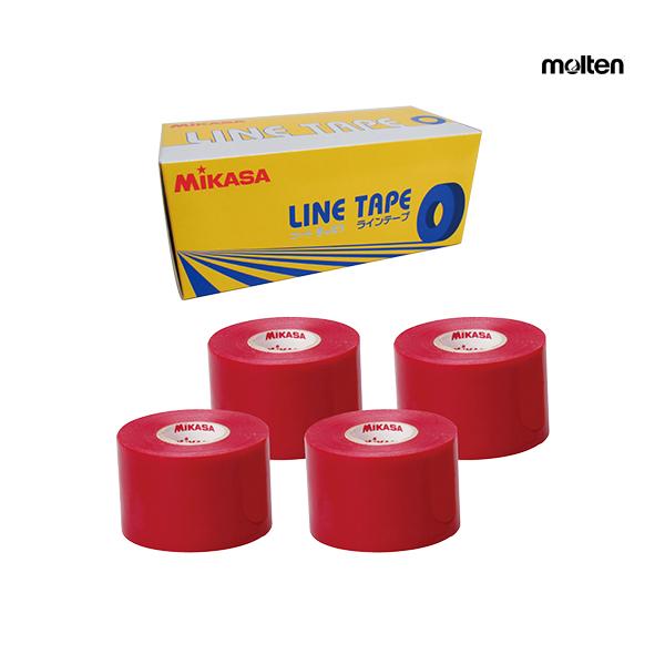 MIKASA ミカサ ビニールラインテープ体育館等のライン作成用の5cm幅ビニールテープです。4巻入。サイズ：50mm×25m×4巻入(単色)素材：ビニール#ラインテープ #体育館ライン #バレーボールライン #バスケットボールライン#フッ...