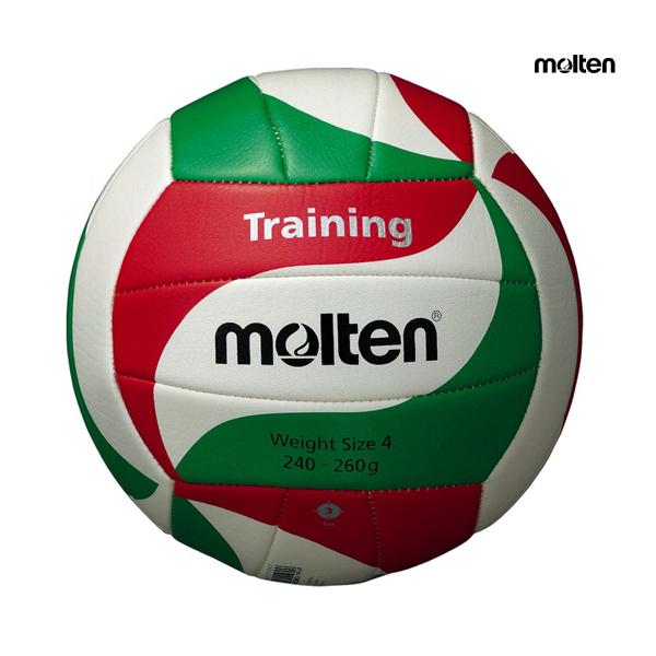 molten モルテン バレーボール 3号球 トレーニングボール。レシーブ練習球、3号球サイズ4号球重量のバレーボールです。ボールが小さいため、正面でレシーブすることを意識できます。素材：貼り・人工皮革重量：約250g           ...