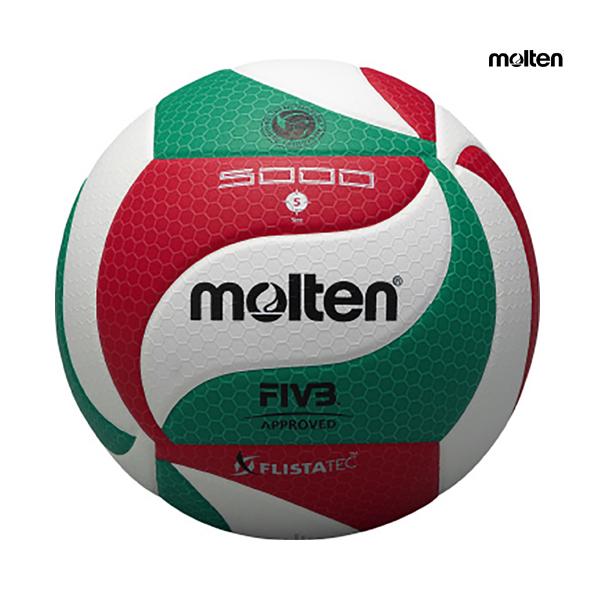 molten モルテン フリスタテック バレーボール5000 5号球国際公認球、検定球、一般用・大学用・高校用バレーボール5号球です。流体力学理論に基づき、皮革表面へ配置した”六角突起”により、ボールの飛行軌道を安定させる新技術、フリスタテ...