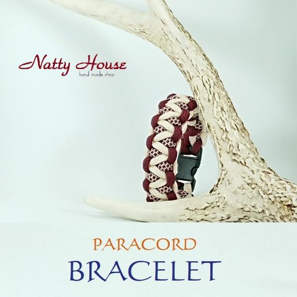 パラコード ブレスレット wdm2 パラシュート ロープ アウトドア サバイバル◆ パラシュートコード、通称パラコードを匠に編上げた定番のブレスレットです。◆ パラコードは、ナイロン素材の1本で耐荷重200kgと言われる大変丈夫なコードです...