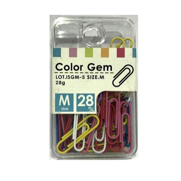 ●最もポピュラーなサイズ。●書類のソートに最適です。●簡易的に書類をまとめる際に大変重宝します。メーカー：アイ・エス品番：ISgM-5サイズ：全長28mm材質：樹脂・スチール原産国：日本製※商品の仕様の変更がある場合がございます。予めご了承...