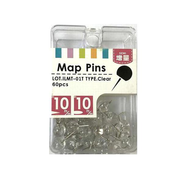 ●ポスターなどの提示最適。●どこでも馴染むクリア色。●抜き差しが簡単で便利！●ピンポイントの目印に使えばアクセントに重宝。品番：ILMT-01T針長：10mm材質：PS・スチール※商品の仕様の変更がある場合がございます。予めご了承くださいま...