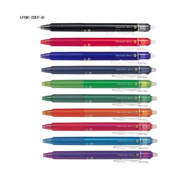 製品名　フリクションボールノック 0.5mm/0.7mm/1.0mm品番　LFBK-23EF/LFBK-23F/LFBK-23M種類　ゲルインキボールペンペン先　極細　0.5mmボール・細字　0.7mmボール・太字　1.0mm方式　クリップ...