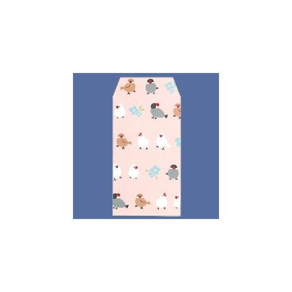 　厚手の伊予和紙でつくられたやさしい風合いのぽち袋です（日本製）。【サイズ】縦11.5cm×横6.5cm（５枚入）