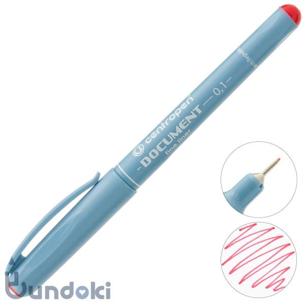 ペン先0.1ミリ幅の細字ファイバーペン。 速乾性に優れ、水に強く、デザイナーや公文書に適しています。 エルゴグリップで握りやすくなっています。  サイズ：Φ12×17×136ミリ 重量：9g 筆記距離：約500&amp;#12316;600m