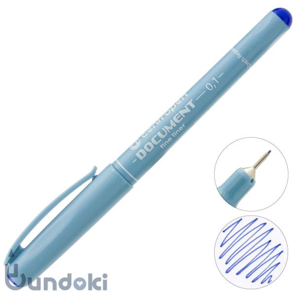 ペン先0.1ミリ幅の細字ファイバーペン。 速乾性に優れ、水に強く、デザイナーや公文書に適しています。 エルゴグリップで握りやすくなっています。  サイズ：Φ12×17×136ミリ 重量：9g 筆記距離：約500&amp;#12316;600m