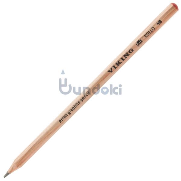 1914年創業の歴史あるデンマークのステーショナリーメーカーVIKING社のアーティスト用鉛筆。 無垢のシダーウッドに高級な黒鉛芯を採用しています。 硬度は2H、HB、2B、4B、6B、8Bの6種類あります。 硬度の判別がしやすいように軸尾...