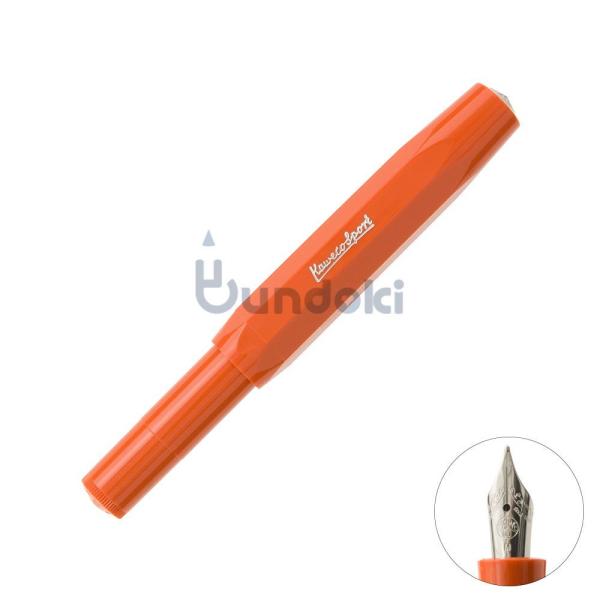 ドイツ ニュルンベルクに本社を置くメーカーGutberlet GmbHによって復刻されたKAWECOのスポーツシリーズに新たに加わったスカイラインシリーズ。 クラシックスポーツのゴールドパーツに対して、ペン先、インプリント、ロゴがシルバーで...