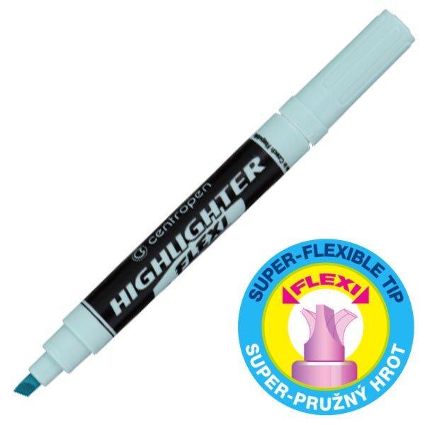 弾力のある柔軟チップを備えた蛍光ペン。 ボディが太くてにぎりやすく、スムーズに使用できます。  線幅：1〜5mm サイズ：146×Φ16mm 重量：16g  centropen/セントロペン チェコ共和国の筆記具老舗ブランド。 1940年に...