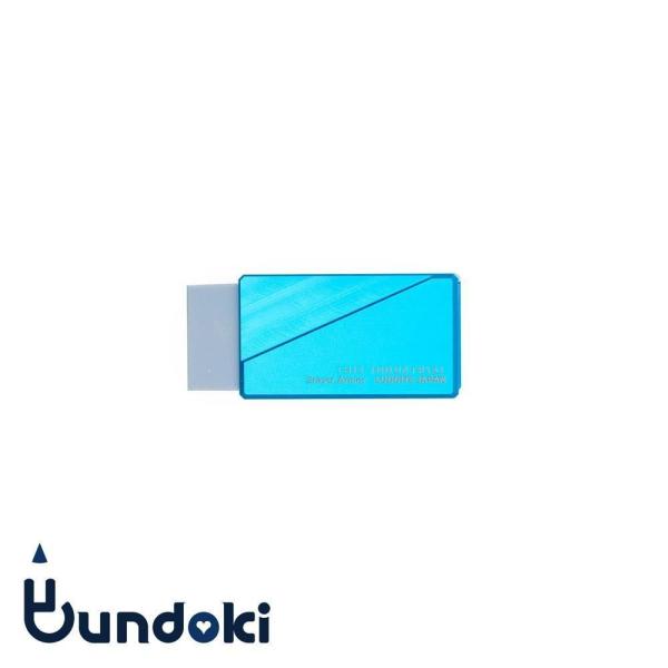 イレーザーアーマーの商品名の通り、アルミ製のアーマー（鎧）を纏ったラダイトさんの消しゴムカバー。