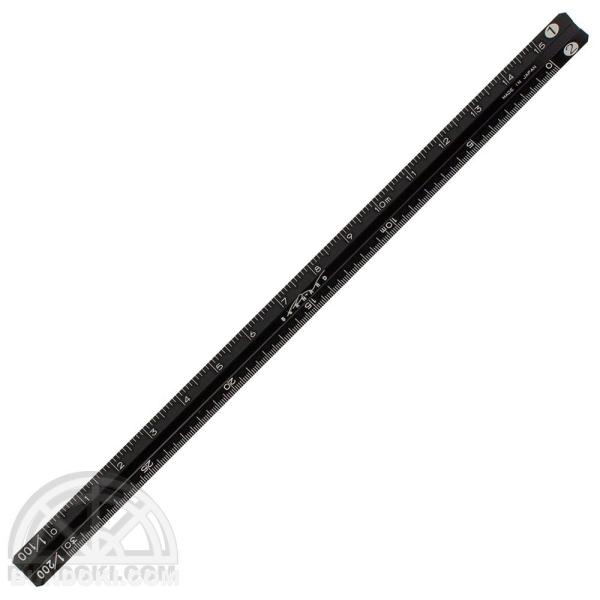 オールアルミ製でレーザーにより目盛りを刻印した超高精度のサンスケに極細タイプが登場。 レーザーによる刻印目盛りなので、長期間使用しても目盛りが消えません。