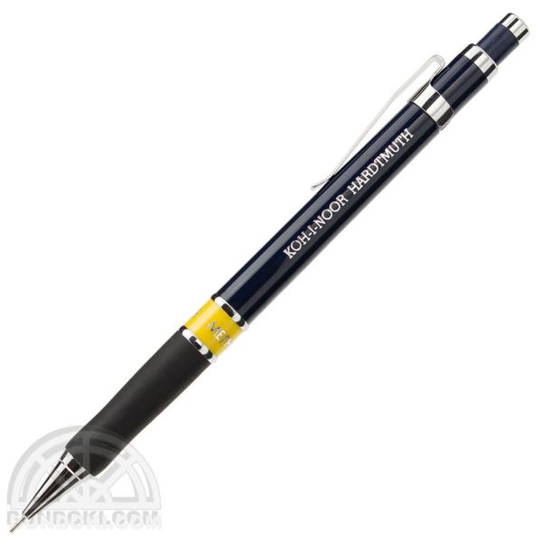 ROTRING RAPIDやFaber-Castell Gripなどに見られる軸尾ノックボタン部分に長い消しゴムが収納されているシャープペンシル。グリップ部に芯径表示カラーが付いているので、複数芯径を使い分けている場合でも一目で度の芯径を使...