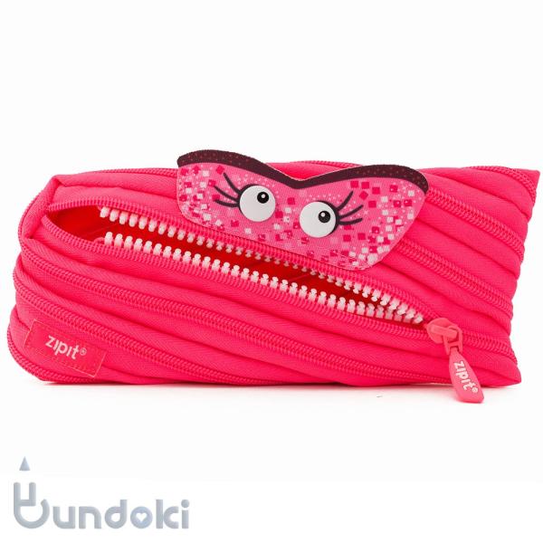 アプリをダウンロードしておしゃべりモンスターと遊ぼう！スマートフォンやタブレットの中でモンスターが動いたりしゃべったり！アプリを使って遊ぶ新感覚のポーチが登場です。