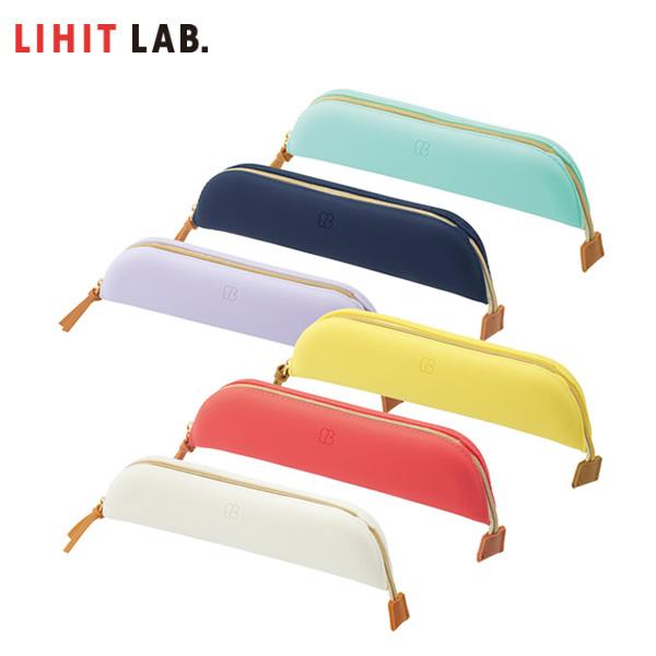 ポーチ型のトレーペンケースは、ファスナーを全部開けるとペントレーのように使えるので目的の収容物がスグに取り出せます。さらにファスナーをストッパー部分で止めると、移動中や狭い机の上など、広げて置くことができないシーンでも使いやすい大きさで開く...