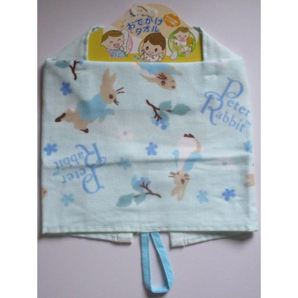 ●ループ＆スナップボタン付き　　首の後ろでボタンを留めると前掛けに大変身　　ループもついているので、ベビーカーなどで掛けて使えるので便利●サイズ：約470×250mm●素材：コットン(表 ガーゼ・裏 甘撚糸)●抗菌防臭加工