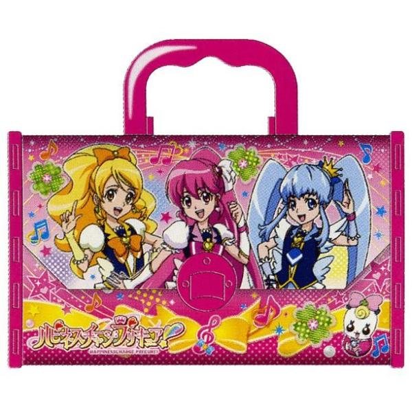 ★プリキュアと楽しくお絵かき♪★大人気のプリキュアシリーズ、ハピネスチャージプリキュア!がステーショナリーになりました。女の子に大人気のプリキュアが4人の豪華仕様。プリキュアといっしょに楽しもう♪お絵かきセットが、持ち運びに便利なバッグ付で...