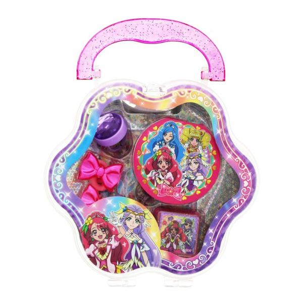 ☆女の子の憧れのヒロイン☆大人気のプリキュアシリーズ、『ヒーリングっどプリキュア』がステーショナリーになりました。女の子に大人気のプリキュアが4人の豪華仕様。プリキュアといっしょに楽しもう♪キラキラでかわいい取っ手付きのケースとおしゃれな文...