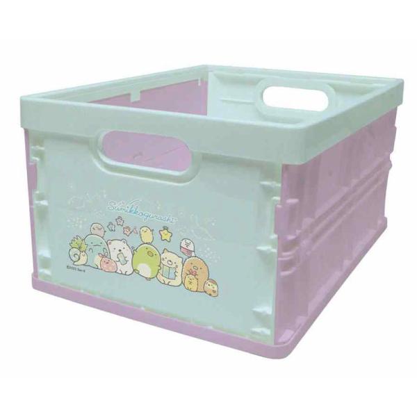 キャラクターがプリントされたかわいい収納ケース。使わない時は折りたためてコンパクトに収納できます☆子供の小物やおもちゃの整理整頓だけでなく、ちょっとした収納にも便利♪　とっても可愛いのでお部屋のインテリアにもなるね♪ 複数組み合わせて重ねる...