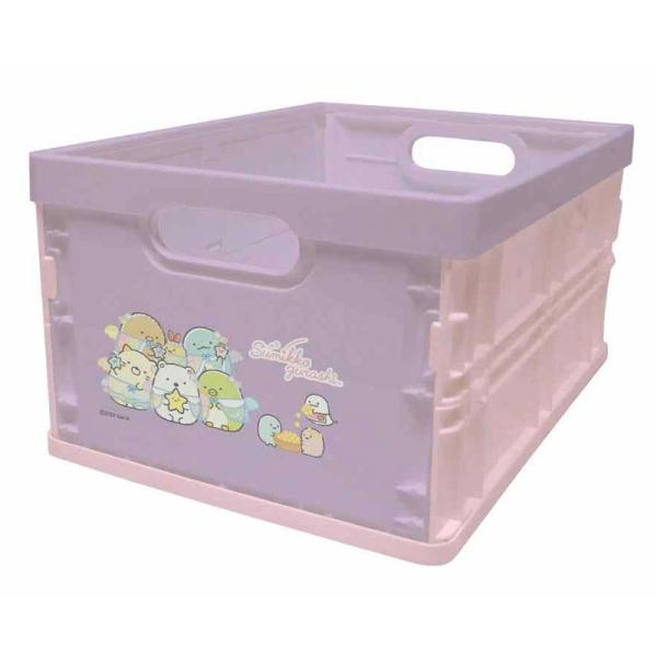 キャラクターがプリントされたかわいい収納ケース。使わない時は折りたためてコンパクトに収納できます☆子供の小物やおもちゃの整理整頓だけでなく、ちょっとした収納にも便利♪　とっても可愛いのでお部屋のインテリアにもなるね♪ 複数組み合わせて重ねる...