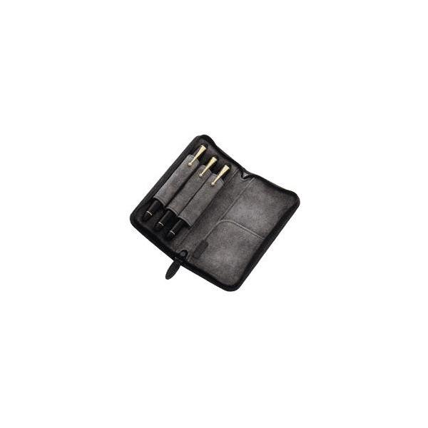 ペンサンブル　ファスナーペンケース上質なキップレザーとビッグスウェード仕上げ素材と質感にこだわり、さらさらとした手触りがより高級感を感じさせるビジネスアイテム。質な革の風合いと柔らかさが、持つ人になんとも言えない心地よさを伝えます。大人のペ...