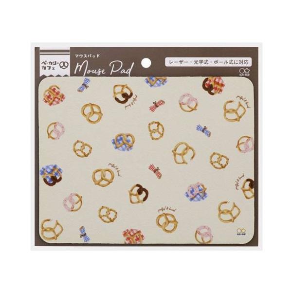 新しいライフスタイルを楽しくするアイテム。レーザー・光学式・ボール式対応のマウスパッド。【材質】ポリエステル【サイズ】幅180×高さ140×奥行3mm　50g