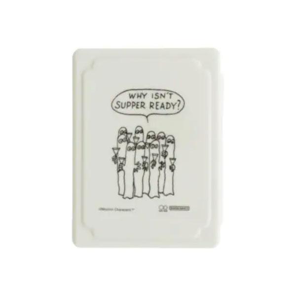 森の妖精"ムーミン"の仲間達が織り成す心温まる物語をステーショナリーで体感しよう。カードや名刺、他にもデスク回りの小物を整理するのにピッタリなミニサイズ☆■サイズ：H79×W105×D36mm 48g■素材：PP