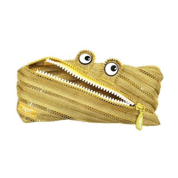 1本のジッパーを閉じていくと、ペンケースへ変化します。ジップイットの面白さは、ほとんどのアイテムが１本のジッパーでできていること。ジッパーを閉めていくとあっという間に機能的なポーチに早変わり！手品を見ているような驚きで見ている人を楽しませま...