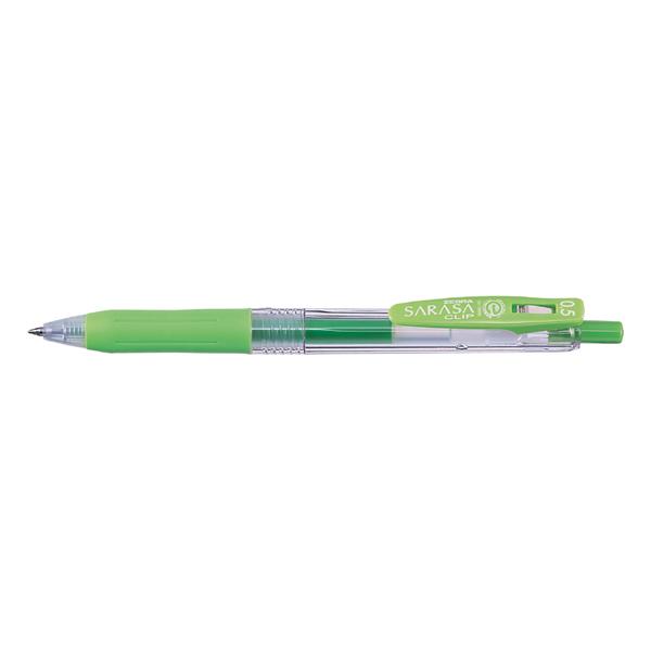 【仕様】●ラバーグリップ付●水性顔料インク●ボール径０．５ｍｍ●バインダークリップ●長さ：１４１ｍｍ●ノック式●インク色：ライトグリーン●グリーン購入法適合●ＧＰＮエコ商品ねっと掲載※別売りの替芯はございません。