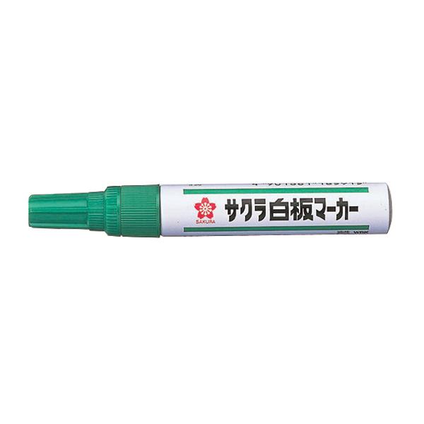 【仕様】●インク色：緑●中字●油性ケトン顔料インク●線幅：約２．０ｍｍ●注文単位：１本●ＧＰＮデーターベース掲載ボードマーカー　ホワイトボード　マーカー　サクラクレパス　ＳＡＫＵＲＡ　さくら　ＷＨＩＴＥＢＯＡＲＤＭＡＲＫＥＲ　キャップ式　み...