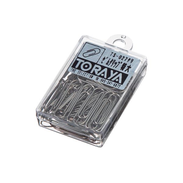 【仕様】●プラスチックケース入り●全長：３４ｍｍ●仕様：特大●注文単位：１箱（５２本）とらや　ＴＯＲＡＹＡ　ぜむくりっぷ　文房具　ゼムピン　とじ込み用品　３４ｍｍ幅　３４ミリメートル　ＴＳ−０２７　ＴＳ０２７　５２個　ＶＯＬ１９先行値下げ
