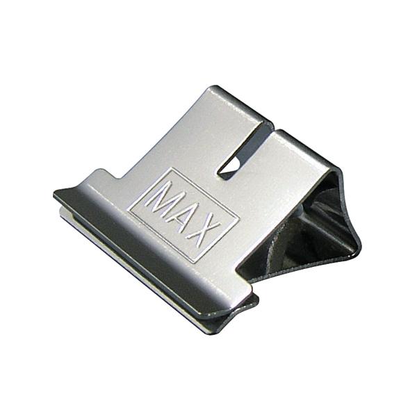 【仕様】●仕様：中厚●とじ枚数（コピー用紙）：約５５枚●口幅：１６ｍｍ●マックスデュアルクリップ専用替玉です。●材質：ステンレス●注文単位（入数）：１箱（５０個）まっくす　でゅあるくりっぷ　文房具　デュアルクリップ専用替玉　連射式クリップ機...