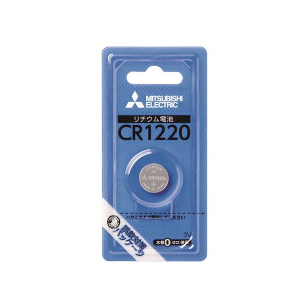 【仕様】●電圧：３Ｖ●電池種類：リチウム●注文単位：１個三菱電機　ＭＩＴＵＢＩＳＨＩ　ミツビシデンキ　みつびしでんき　リチウムコインデンチ　りちうむこいんでんち　ボタンデンチ　ぼたんでんち　リチウムデンチ　りちうむでんち　ＣＲ１２２０Ｄ／１...