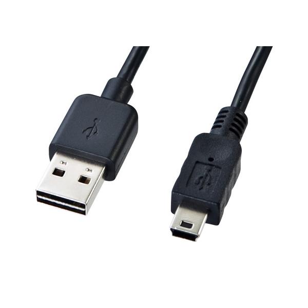 【仕様】●色：ブラック●長さ：１ｍ●コネクタ形状：ＵＳＢ　Ａコネクタオス−ミニＵＳＢ　Ｂコネクタ（５ｐｉｎ）オス●ケーブル直径：３．８ｍｍ●ケーブル規格（ＵＬ）：ＵＬ２７２５●対応機種：ＵＳＢポートを持つ機種、各社Ｗｉｎｄｏｗｓ搭載ＤＯＳ／...