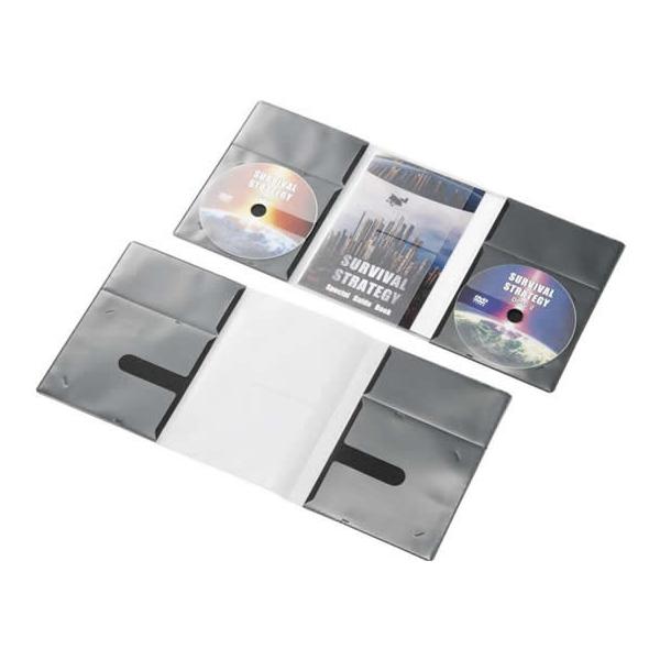 【仕様】マチ幅がないソフトケースタイプですが、ハードケースと同様にジャケットなどの付属品を収納しながら、ＤＶＤラックなどにスリムに収めることができます。市販ＤＶＤの多くのケースに使われているトールタイプの収納ケースです。●カラー：ブラック●...