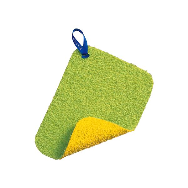 【仕様】洗剤なしで水垢汚れがスッキリ落ちるハード樹脂加工。どんな形にもフィットするクロスタイプ。　●材質：アクリル１００％（片面・新ハード樹脂加工）●サイズ：約２００×１５０ｍｍ●生産国：日本●注文単位：１個