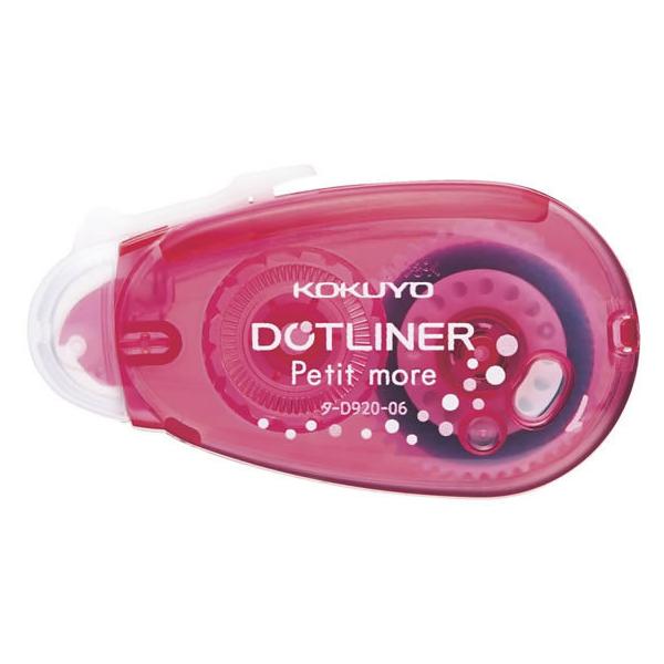 【商品説明】ゴミを防ぐフルカバーキャップ付き。最後まで軽くひける軽引き設計。キレがいい！細かく塗れるミニドットタイプのり採用。【仕様】●テープ寸法：幅６ｍｍ×長さ１０ｍ●仕様：使い切りタイプ／強粘着●本体色：ピンク●のり色：薄い青色●材質：...