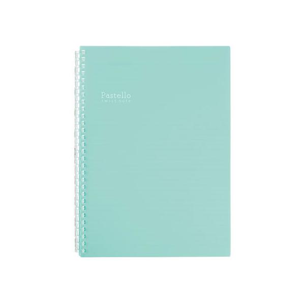 【商品説明】リーフの〇印を持ち、上下斜めに軽く引くと、とじ具が開きます。リングをつまむだけで閉じられます。【仕様】●色：ライトグリーン●サイズ：セミＢ５・２９穴●外寸法：縦２５２×横１８５×背幅１２ｍｍ●仕様：リーフ３０枚●材質：表紙／ポリ...