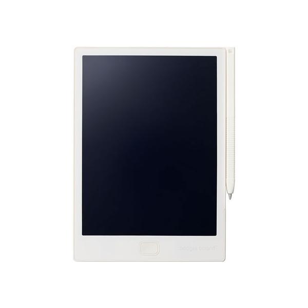 【商品説明】キングジムの電子メモパット「ブギーボード」シリーズからＡ６手帳サイズ。薄くて軽く、スイスイ書いてパット消すことがで可能。背面にはマグネット＆定規突きので冷蔵庫などに貼りつけができます。更に、ｉＯＳ／Ａｎｄｏｒｏｉｄの無料アプリ”...