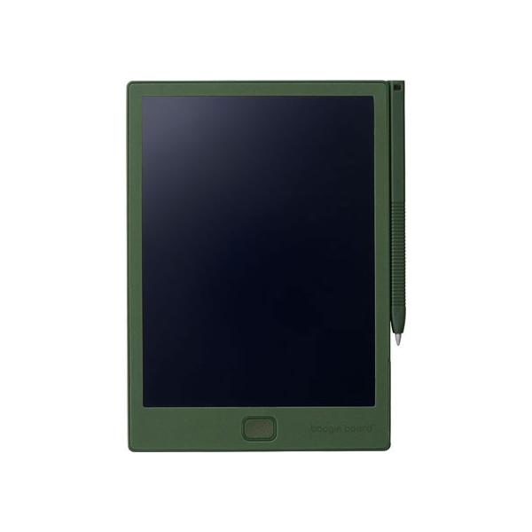 【商品説明】キングジムの電子メモパット「ブギーボード」シリーズからＡ６手帳サイズ。薄くて軽く、スイスイ書いてパット消すことがで可能。背面にはマグネット＆定規突きので冷蔵庫などに貼りつけができます。更に、ｉＯＳ／Ａｎｄｏｒｏｉｄの無料アプリ”...