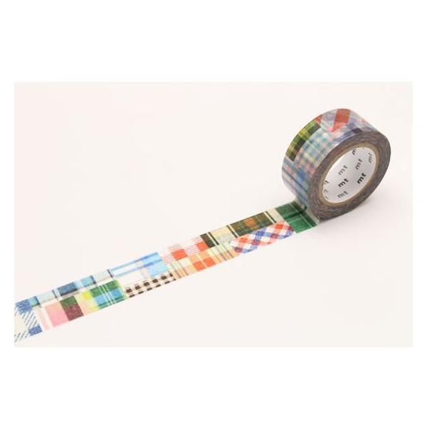 【商品説明】貼って剥がせるマスキングテープｍｔ。　手紙に貼ってみたり、ラッピングに使ってみたり、可能性は無限大。【仕様】●色目：パッチワーク●テープサイズ：幅２０ｍｍ×長さ７ｍ●注文単位：１巻