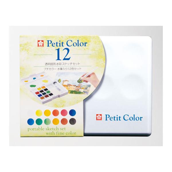 【商品説明】ポケットサイズの固形水彩絵の具１２色セットです。水筆付きです【仕様】●ＮＣＷ−１２Ｈ●材質：セット箱／ＰＰ、サック／紙、ケース／ＡＢＳ・ＰＯＭ、中仕切／ＰＳ、スポンジ／ＰＵＲ、水筆／［軸］ＰＥ［穂先］ＰＡ●セット内容：固形水彩絵...