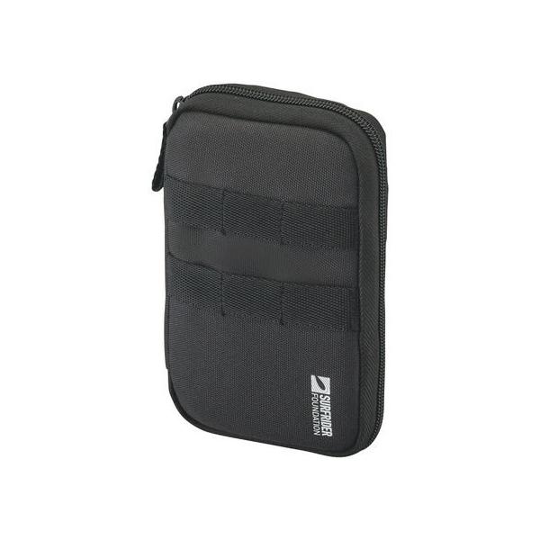 【商品説明】オーシャンバウンドプラスチックから作られた素材を商品に使用しています。よく使うペンなどを引っかけられるベルト付き。文具を入れて。ガジェットを入れて。持ち運びに便利なコンパクトサイズ。【仕様】●色：アビスブラック●サイズ：縦１６５...