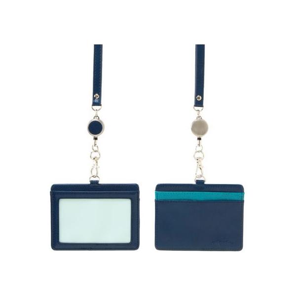 【商品説明】最長３０ｃｍ伸びるリール付きＩＤカードホルダー。必要な時にだけリールを伸ばせるので読み取り機へのタッチが便利です。引っかかったり強い力が加わると、ネックストラップの留め具が外れる安全パーツ付き。両面ポケットタイプ。（オモテ面１ポ...