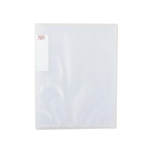 【商品説明】透明表紙で中身が見やすいクリアーファイル。【仕様】●色：クリアー●サイズ：Ｂ６●本体サイズ：縦１９３ｍｍ×横１５０ｍｍ●背幅：４ｍｍ●ポケット枚数：２０枚●材質：ＰＰ●注文単位：１冊